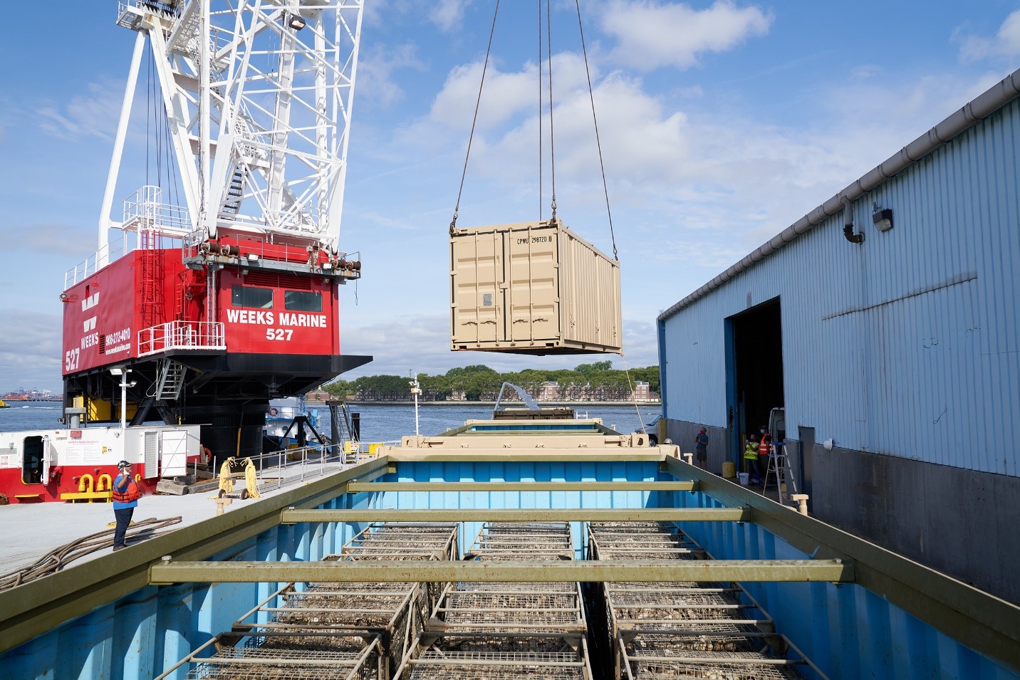 Baby Oysters Cruise from Port Authority’s Red Hook Terminal